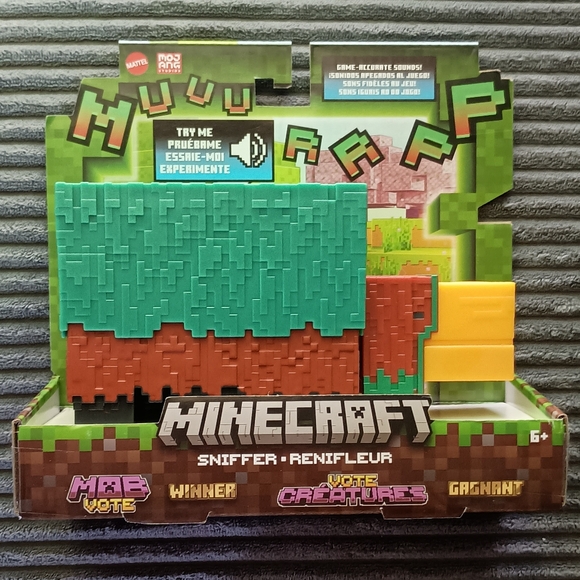 Mattel | Toys | Mattel Minecraft Sniffer Action Figure 325inch Scale ...